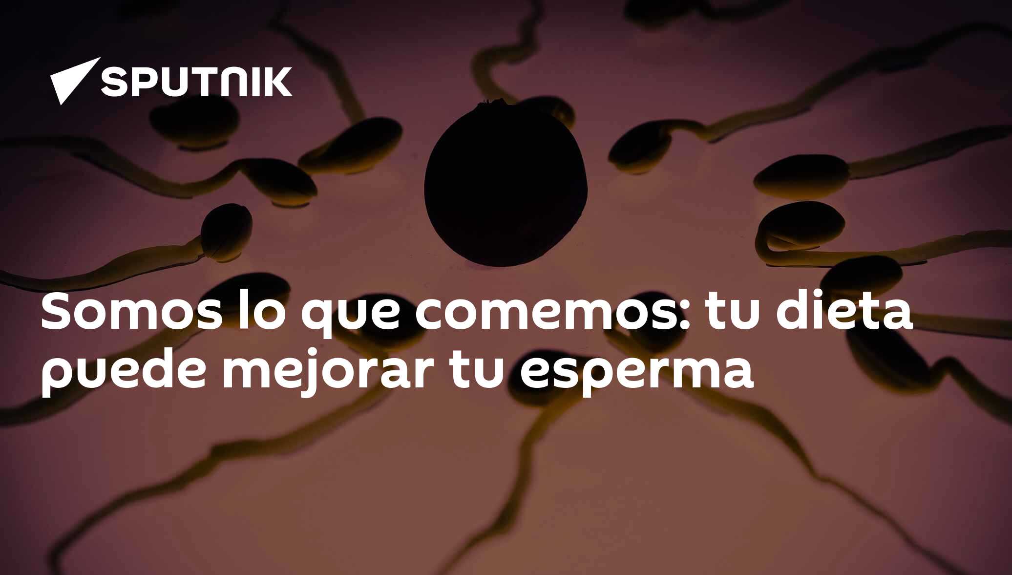 Somos Lo Que Comemos Tu Dieta Puede Mejorar Tu Esperma 30 12 2019