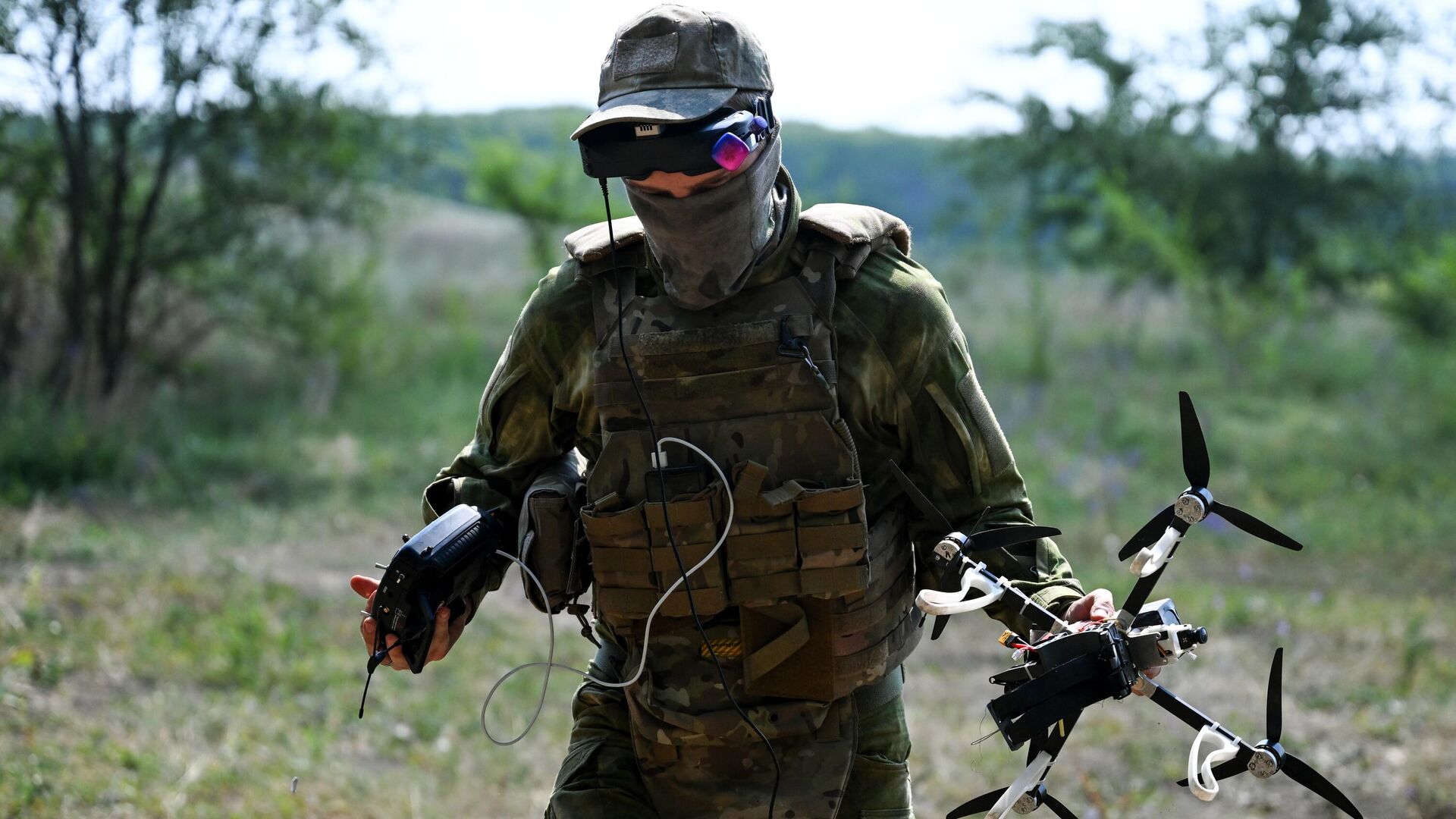 Formación de operadores de drones FPV de las FFAA de Rusia, en imágenes ...